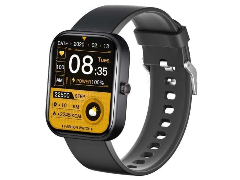 F58 smart watch pametni sat crni