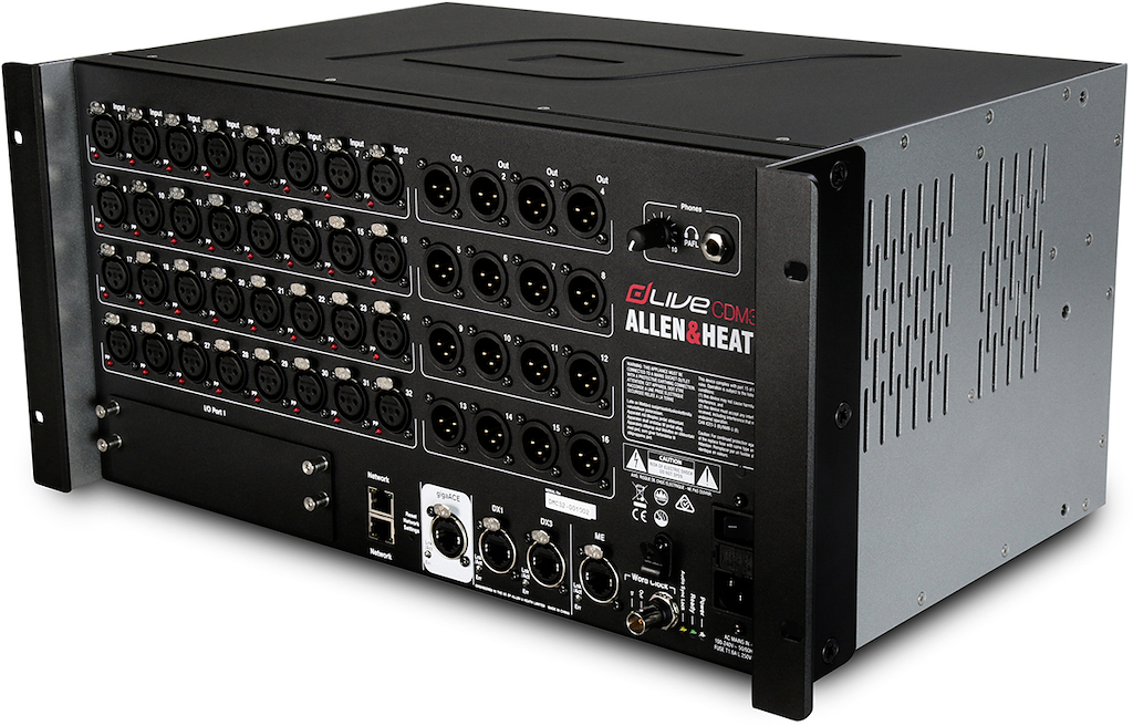 Allen & Heath dLive CDM32 MixRack stagebox modul