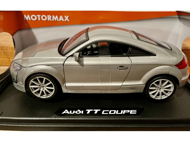 NOV Audi TT Coupe Grey 1/18 Diecast Car Model Motormax