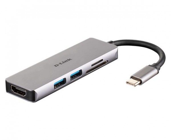 D-Link 5-in-1 USB-C Hub, DUB-M530