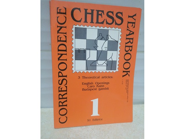 ŠAH-Correspondence CHESS 1 yearbook