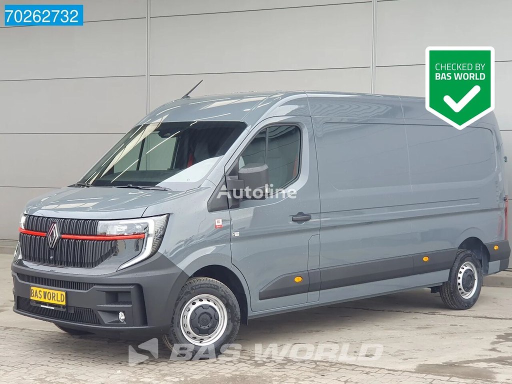 Novi Renault Master 150PK 2025 MODEL Airco Cruise Apple Carplay Parkeersensor laki furgon