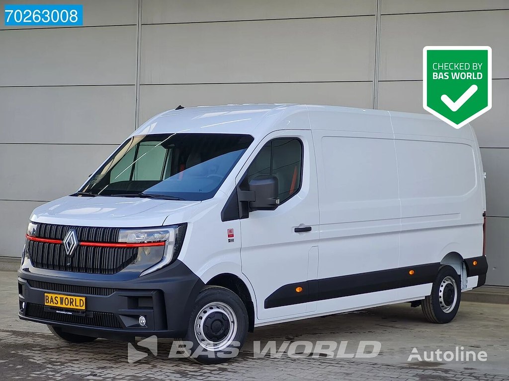 Novi Renault Master 150PK 2025 MODEL APPLE CARPLAY CRUISE PARKEERSENSOREN CAM laki furgon