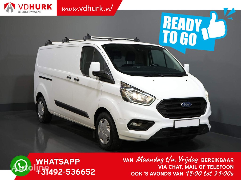 Ford Transit Custom L2 2.0 TDCI 130 pk Aut. READY2GO Carplay/ Camera/ minibus furgon