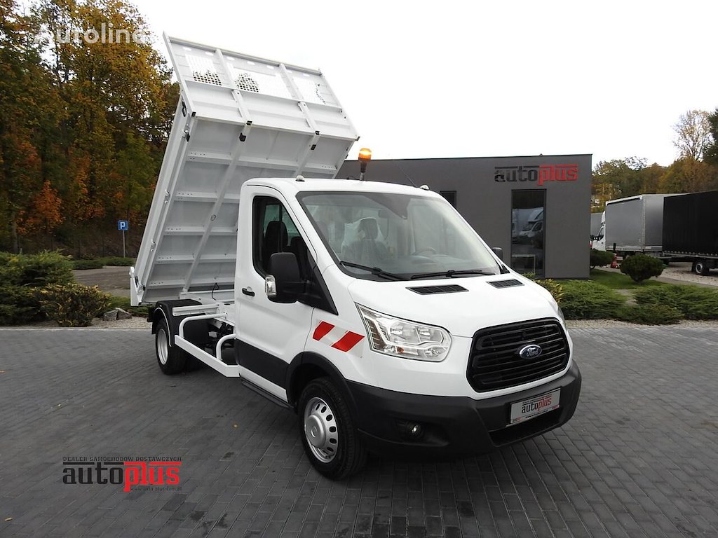 Ford TRANSIT WYWROTKA TEMPOMAT KLIMATYZACJA LEDY BLIŹNIACZE KOŁA 170 kamion kiper < 3.5t