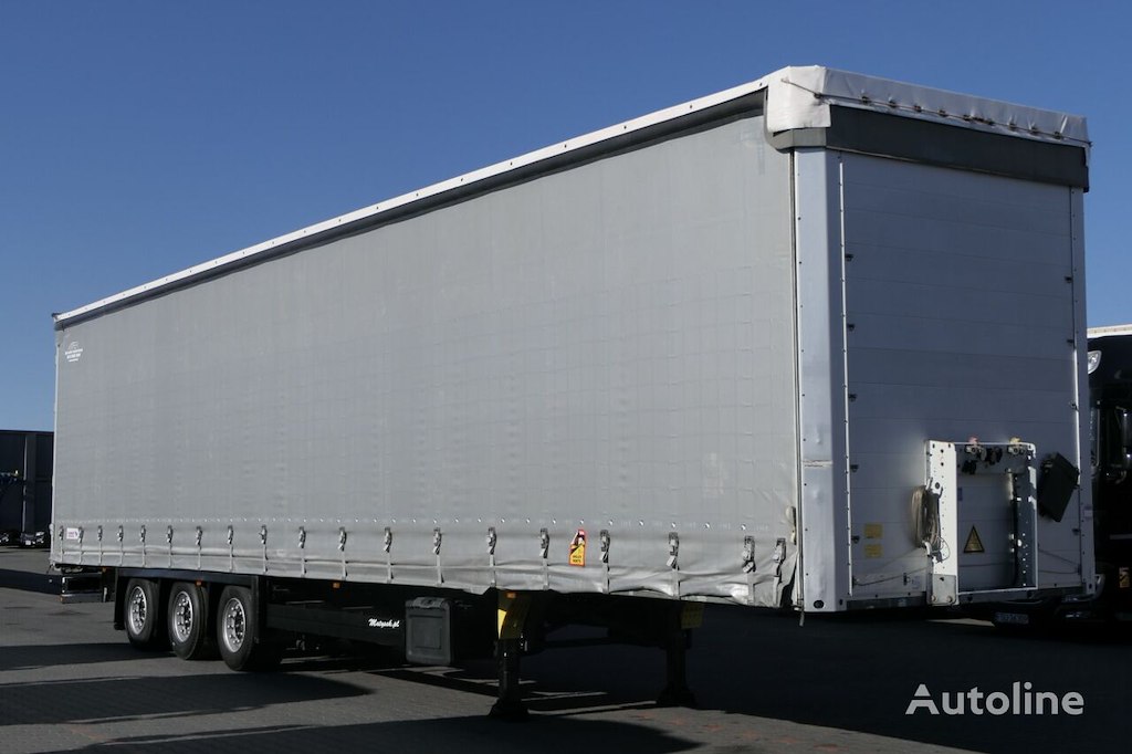 Schmitz Cargobull FIRANKA MEGA / LOWDECK / PODNOSZONY DACH / opony 445/45 R19,5 / poluprikolica sa kliznom ceradom