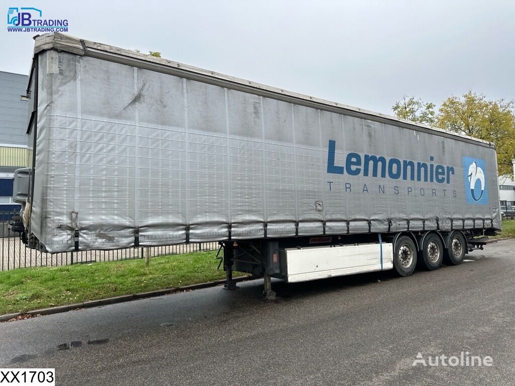 Fruehauf Tautliner Dhollandia poluprikolica sa kliznom ceradom