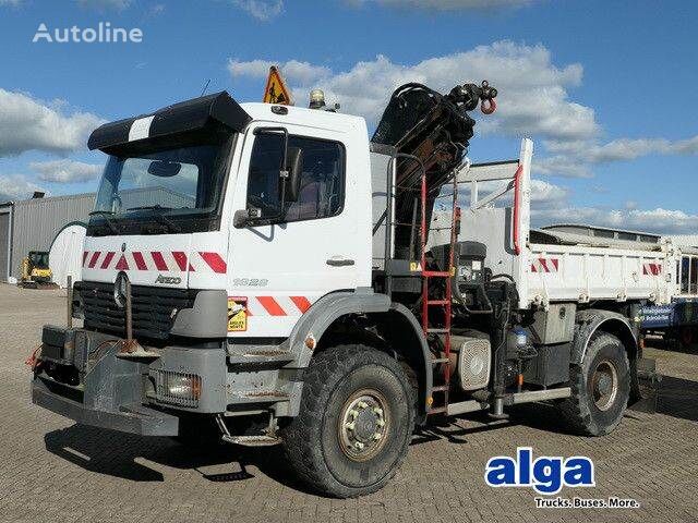 Mercedes-Benz 1828 Atego AK 4x4, Kran Hiab 166 DS-3, Funk kiper