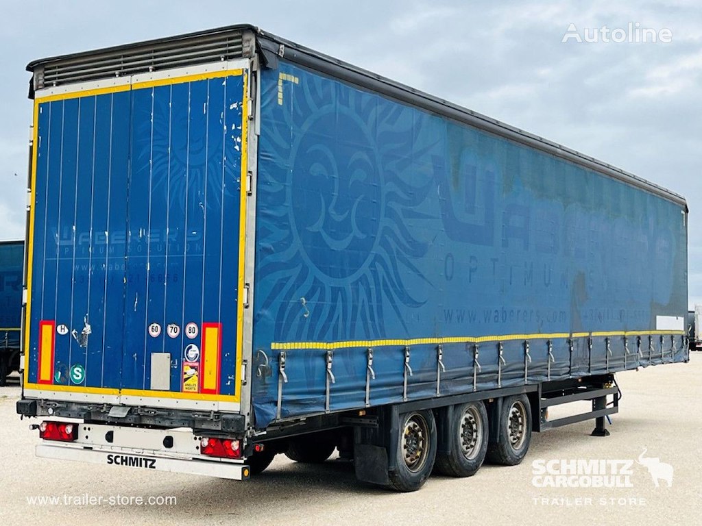 Schmitz Curtainsider Mega poluprikolica sa kliznom ceradom