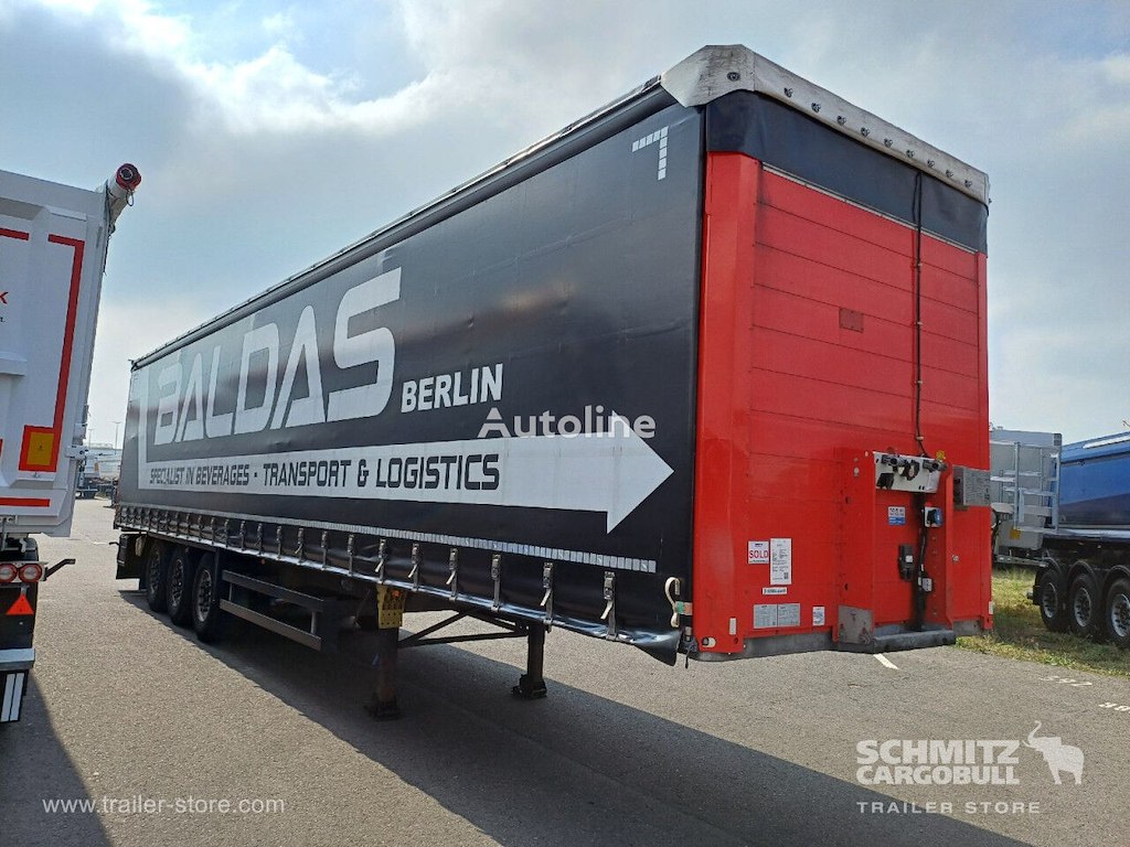 Schmitz Auflieger Curtainsider Standard poluprikolica sa kliznom ceradom