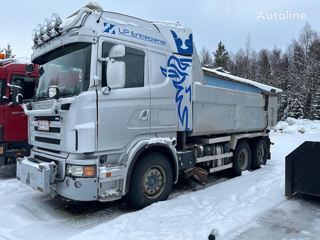 Scania R 480 6*2 aura-varustuksella kiper