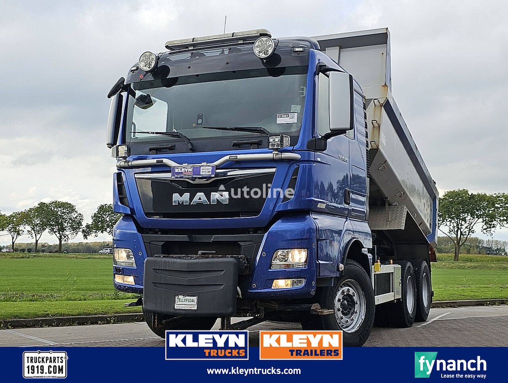 MAN 26.640 TGX 6x4 steel intarder kiper