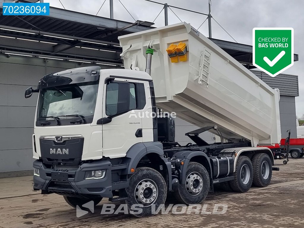 Novi MAN TGS 41.440 8X4 NEW EURO 6 Steel-Suspension 20m3 tipper Big-Axle kiper