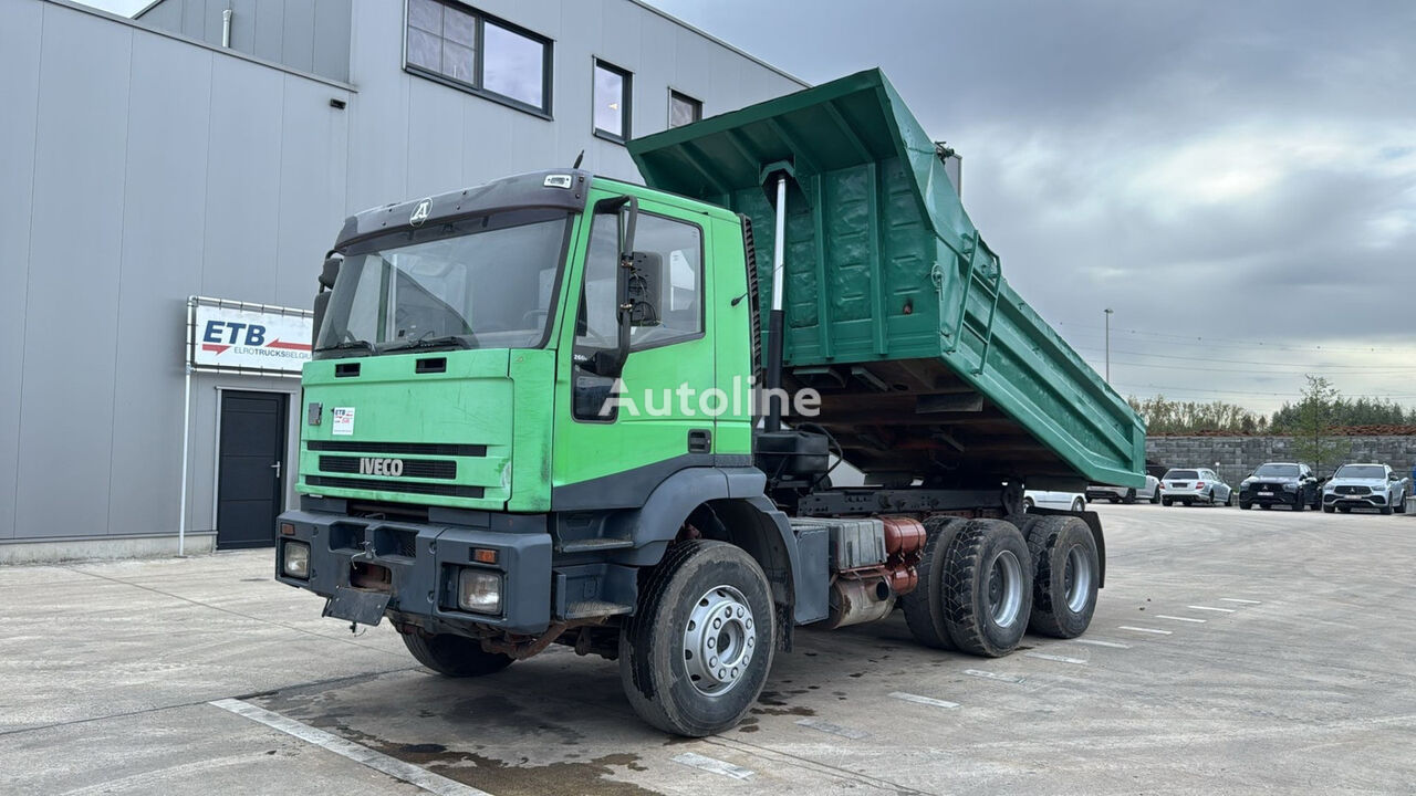 IVECO Eurotrakker 260 E 34 (GRAND PONT & LAMES / BIG AXLE & STEEL SUSP kiper