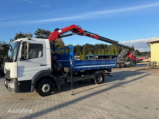 Mercedes-Benz ATEGO 1024 kipper KRAN kiper