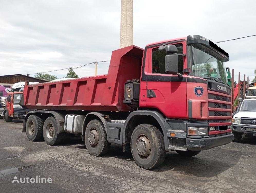 Scania R124/470 sklápěč 8x4 kiper