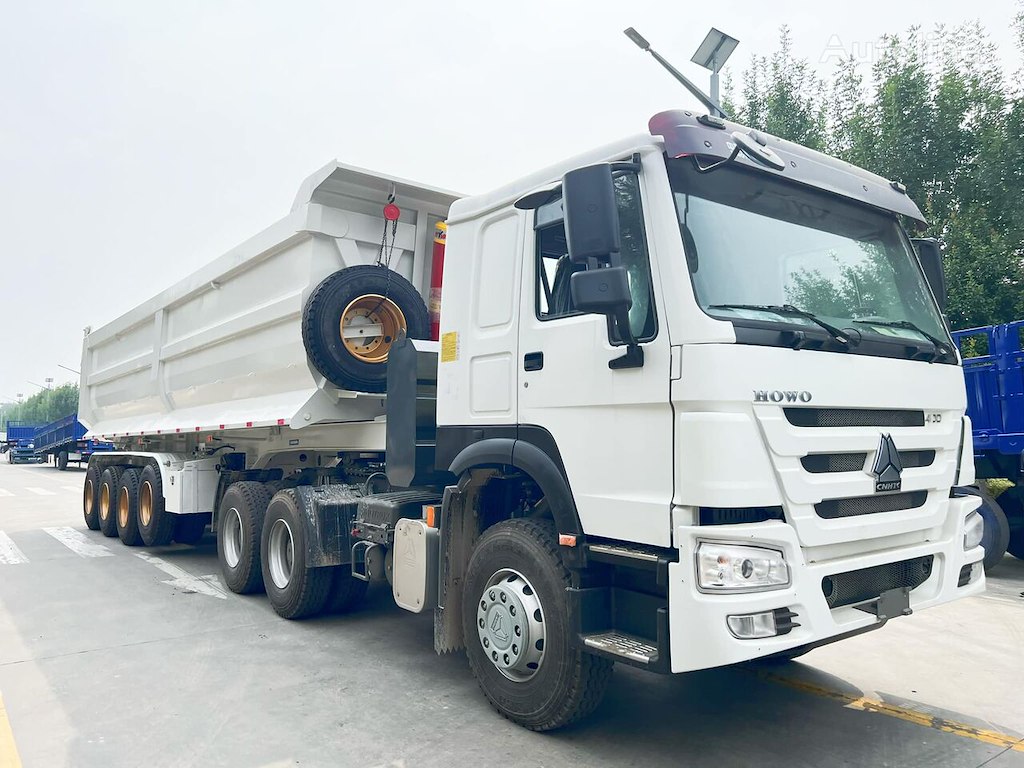 Nova CIMC ZW Trailer 4 Axle Tipper Semi Trailer for Zimbabwe poluprikolica kipera