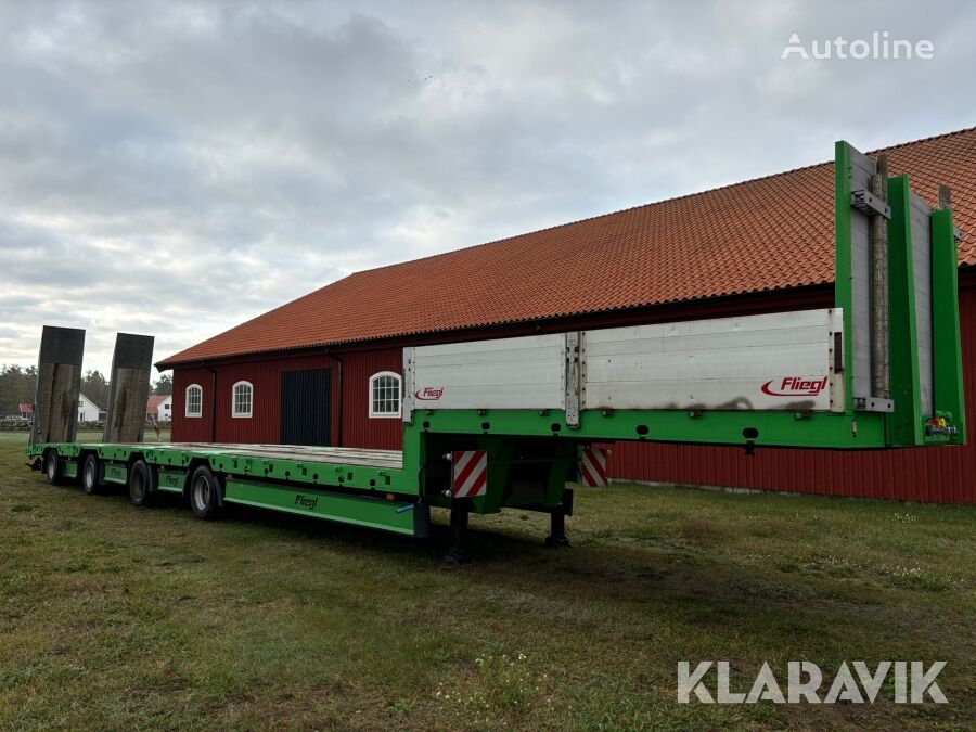 Prodaje se Fliegl SVS 580 T poluprikolicu sa niskom platformom na aukciji