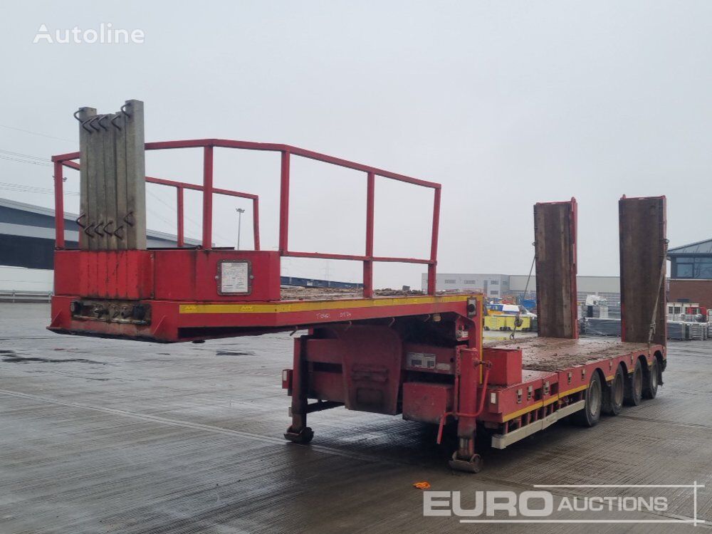 Prodaje se King Trailers 4 Axle Step Frame Extendable Low Loader Trailer, Hydraulic Flip poluprikolicu sa niskom platformom na aukciji