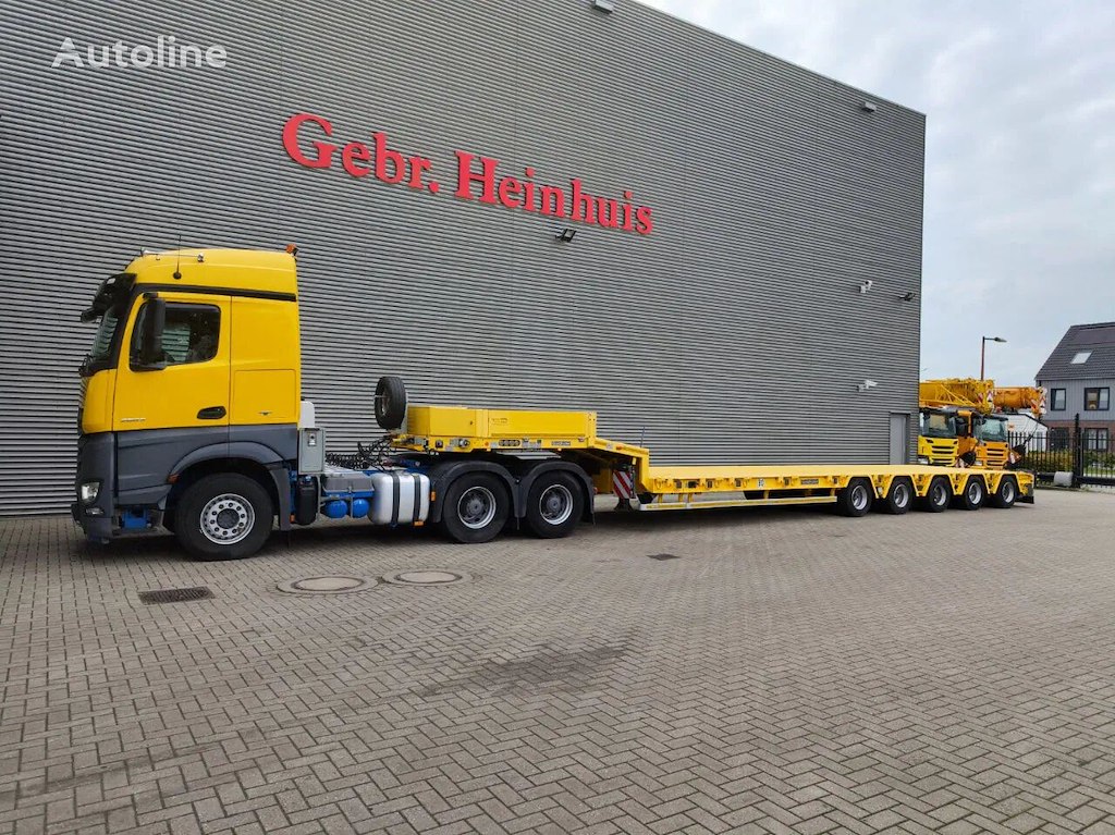 Goldhofer Arocs STZ-L5 (245) A + Mercedes benz Arocs 2663 6x4 poluprikolica sa niskom platformom