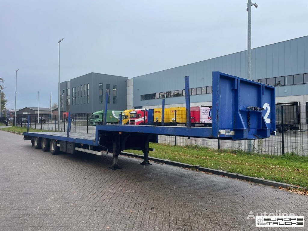 Netam-Fruehauf ONCZ 39-327 A NL Trailer - Heavy Chassis poluprikolica sa niskom platformom