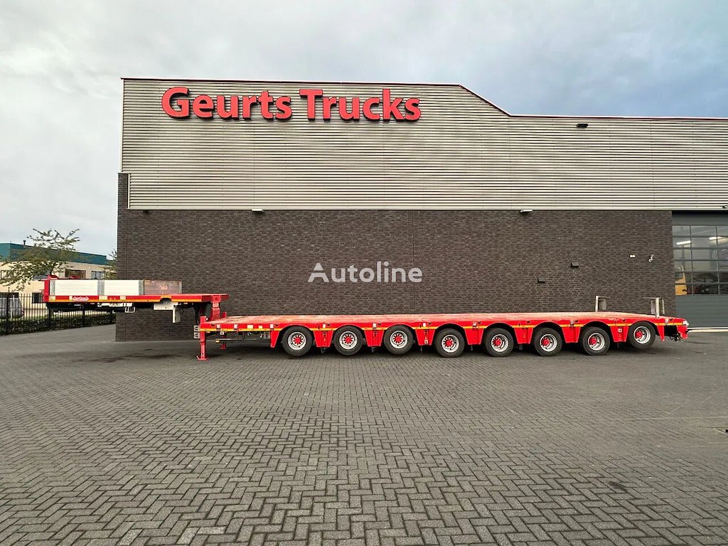 Nooteboom MCO-121-08V 8 AXEL SEMIE LOWLOADER 1X EXTENDABLE poluprikolica sa niskom platformom