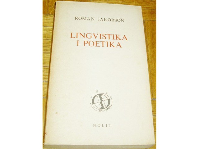 LINGVISTIKA I POETIKA - Roman Jakobson