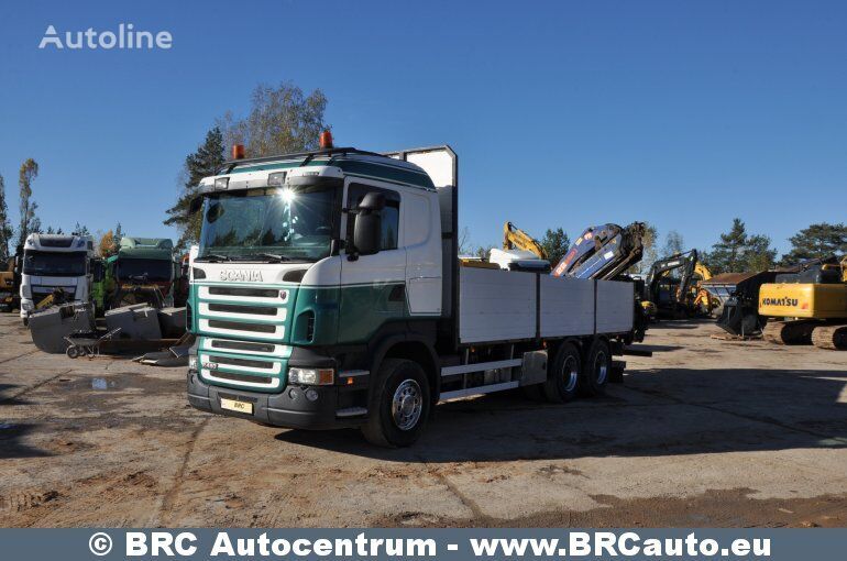 Scania R 480 PM 22SP 6X4 kamion s ravnom platformom