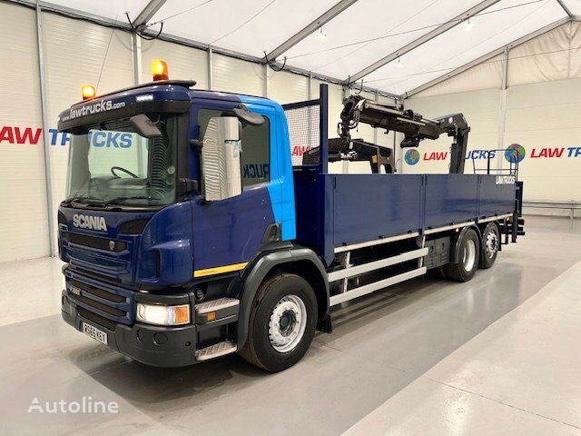 Scania P280 kamion s ravnom platformom