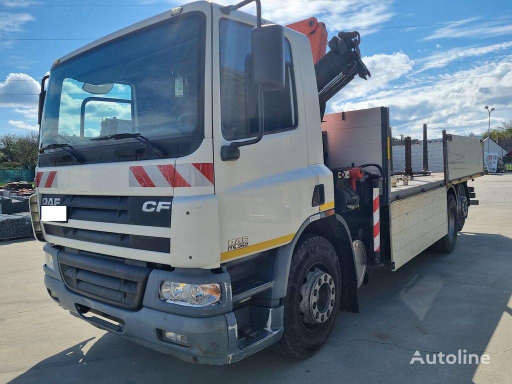 DAF CF 75.360 kamion s ravnom platformom