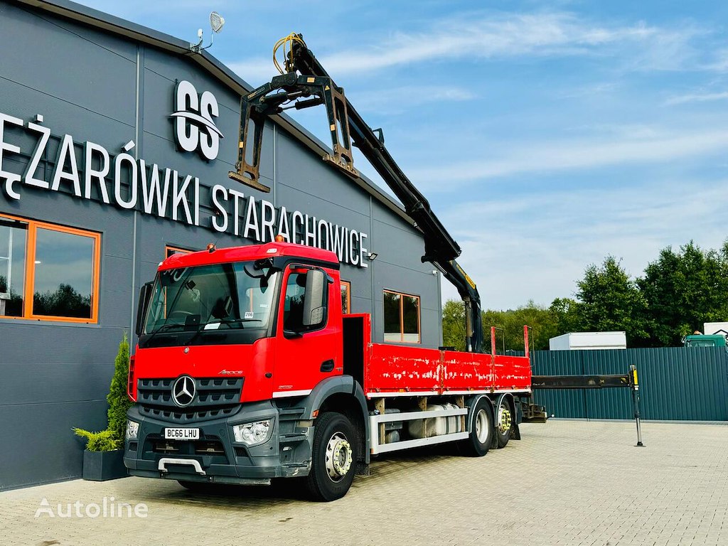 Mercedes-Benz Actros 2532 kamion s ravnom platformom