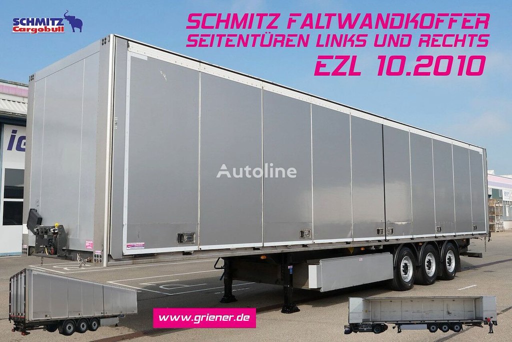 Schmitz Cargobull SKO 24 furgon poluprikolica