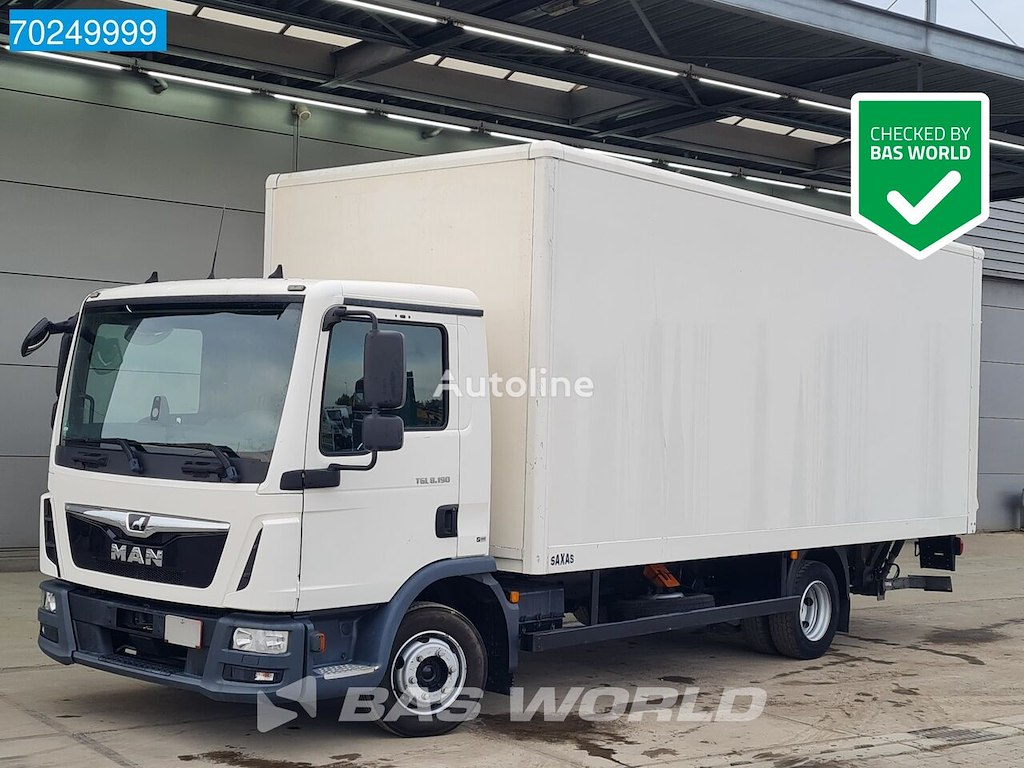 MAN TGL 8.190 4X2 8tonner Manual ladebordwand Euro 6 kamion furgon