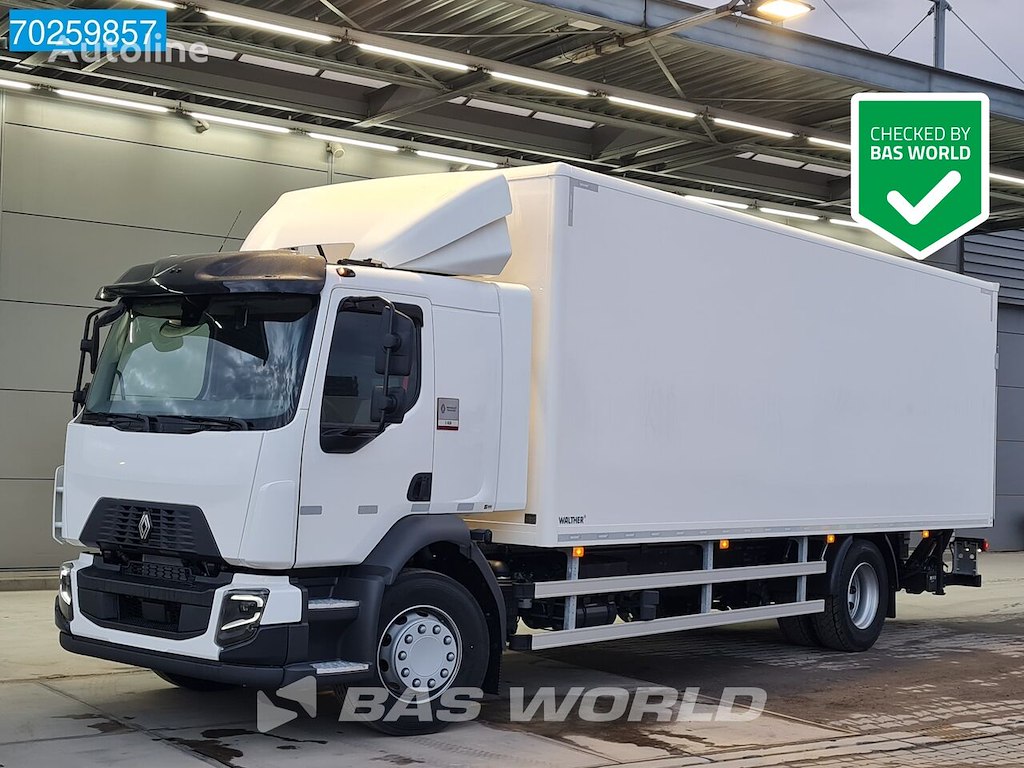 Novi Renault D 280 4X2 NEW 19tonner 743cm box Ladebordwand Euro 6 kamion furgon