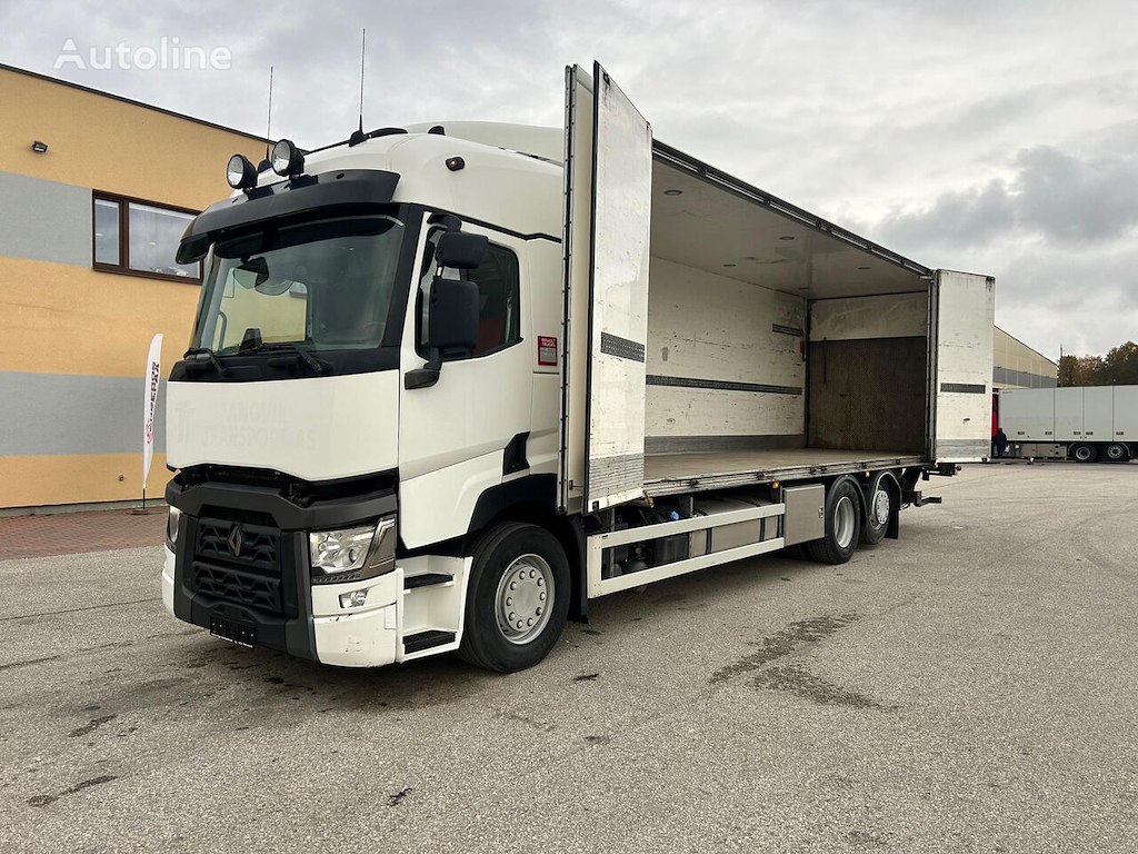 Renault T380 6X2 EURO6 + SIDE OPENING kamion furgon