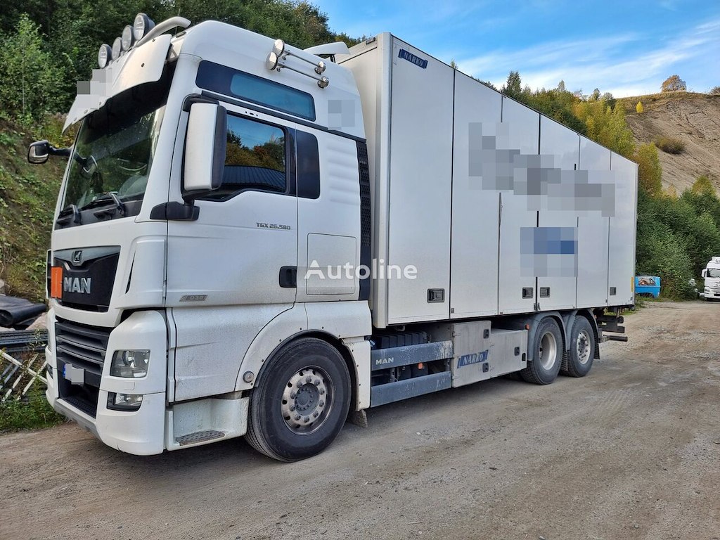 MAN TGX 26.580 *6x2-4 *19 pall *ADR *LIFT *EURO 6 kamion furgon