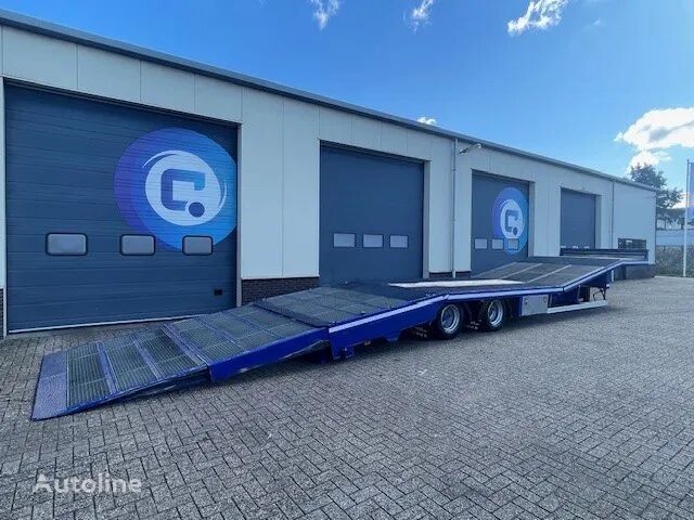 Turbos Hoet Turbo's SC22AA 2-assige oprij trailer - Machine transporter - Ui poluprikolica autotransportera