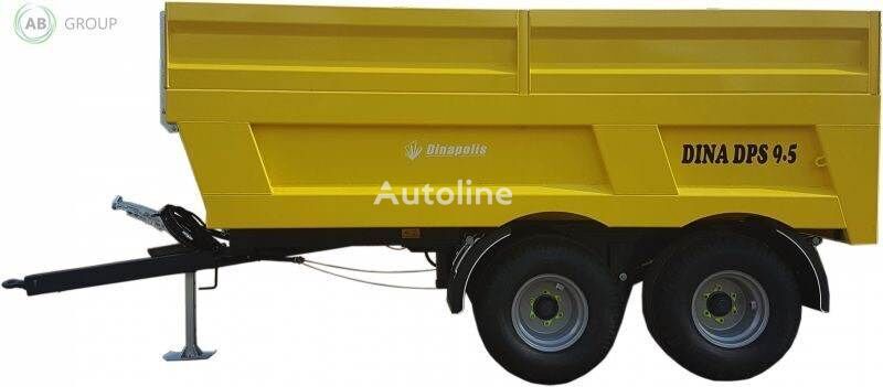 Dinapolis Anhänger 9,5 t/ Dumper trailer Dina DPS/Pritsep DIN prikolica kiper