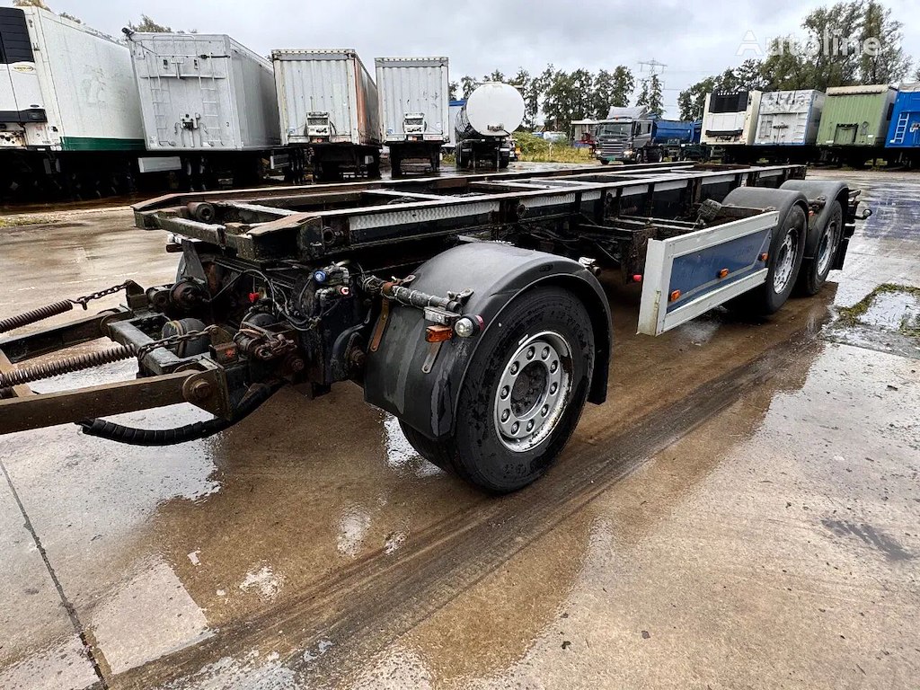 GS Meppel 3 AS Kiepende containeraanhangwagen prikolica za kontejnere