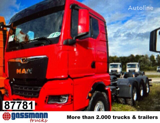 Novi MAN TGS 35.520 8x4-4 BL CH, Lenk-/Liftachse kamion šasija