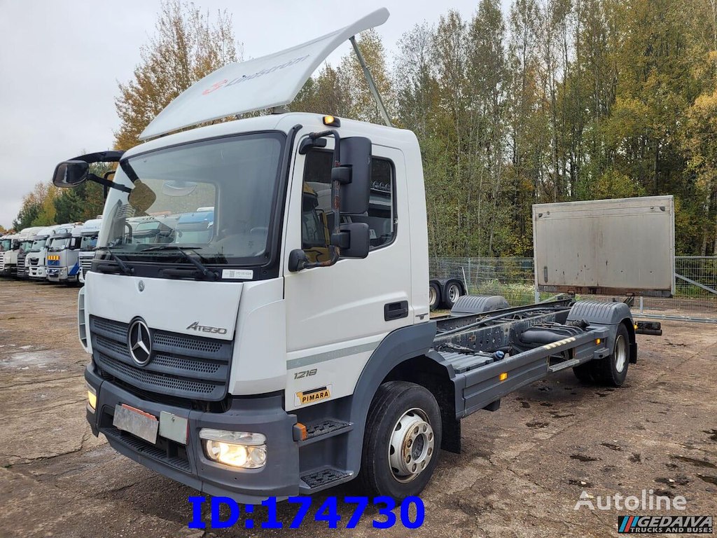 Mercedes-Benz Atego 1218 - Euro6 - Manual - Full Steel kamion šasija