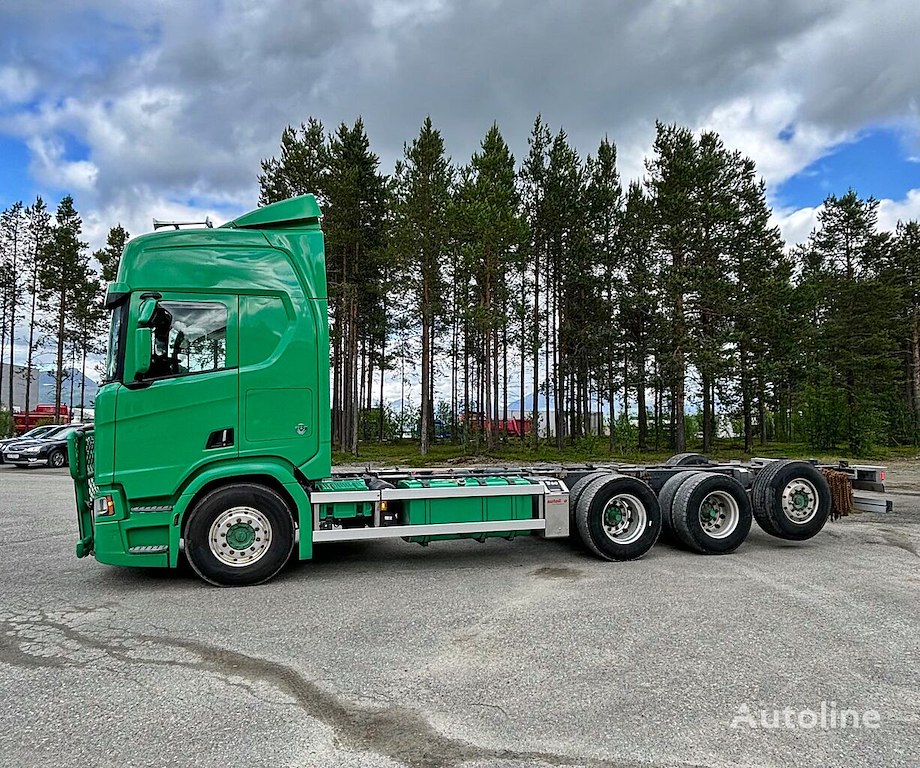 Scania R650 *8x4*4 *CHASSIS *RETARDER *EURO 6 *WB:4.35m kamion šasija