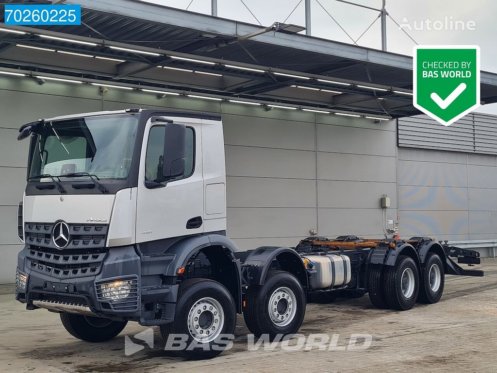 Mercedes-Benz Arocs 4151 8X4 NEW! Euro 6 Big-Axle Steelsuspension PTO kamion šasija