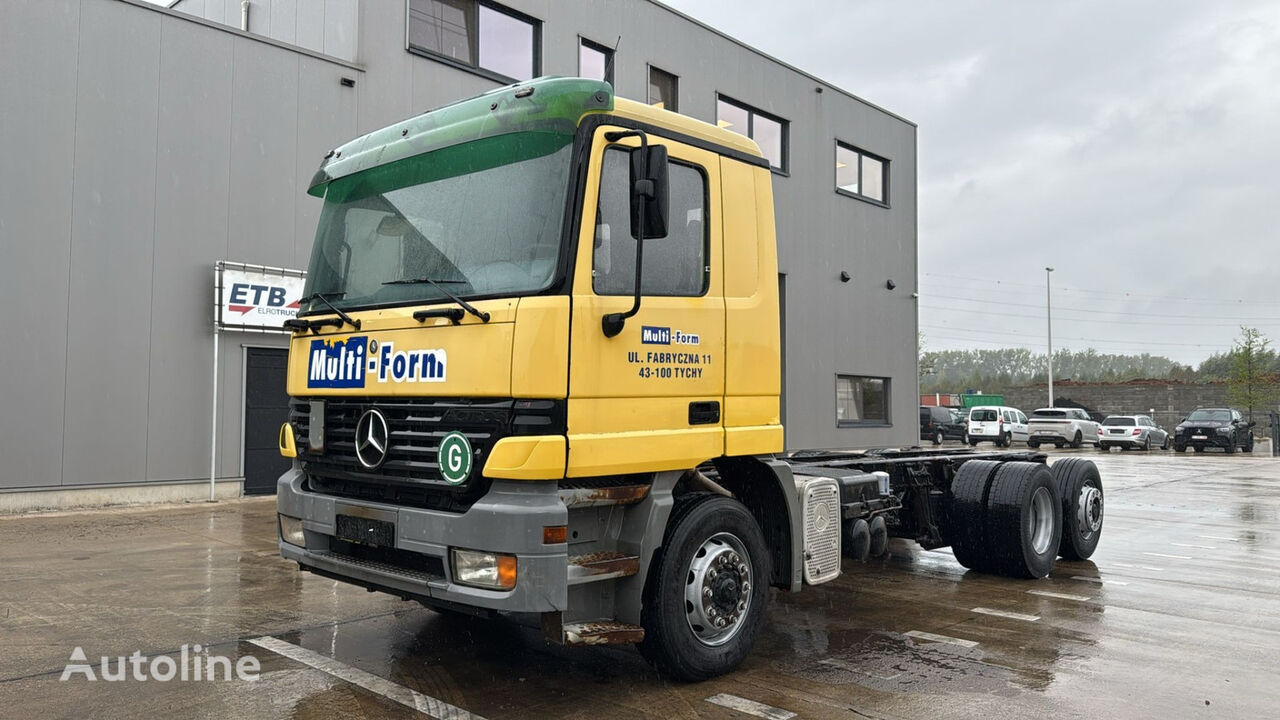 Mercedes-Benz Actros 2540 (DEVANT LAMES / MP1 / 8 ROUES / 6X2 / PARFAIT) kamion šasija