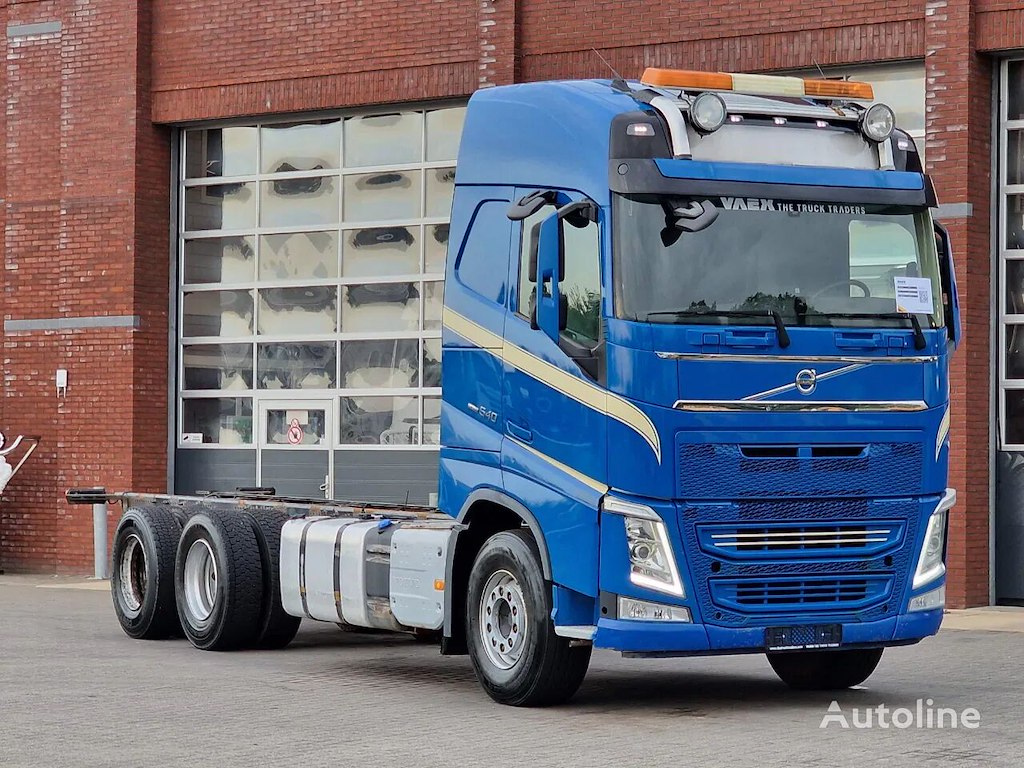 Volvo FH 13.540 Globetrotter 6x4 - Full air - 460 WB - Euro 6 - Leathe kamion šasija