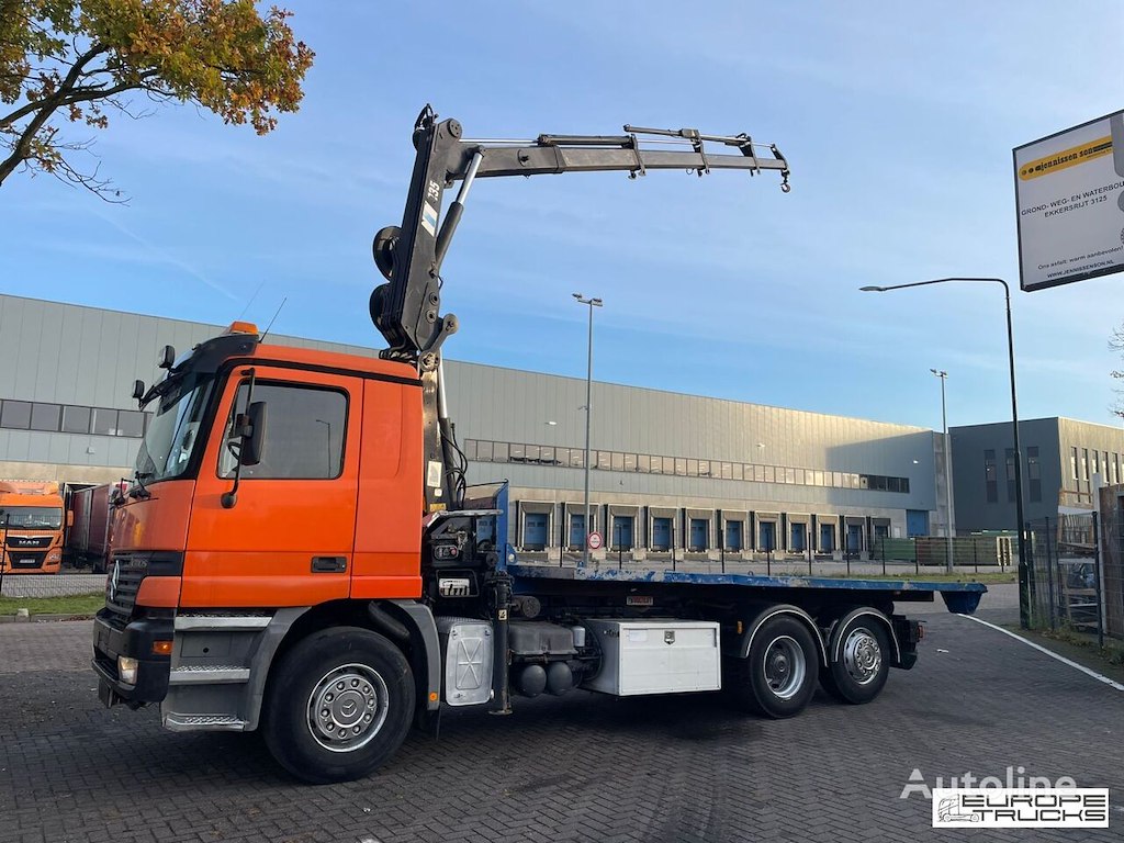 Mercedes-Benz Actros 2540 Steel/Air - Hiab Crane - EPS 3 Ped - Multilift kamion šasija