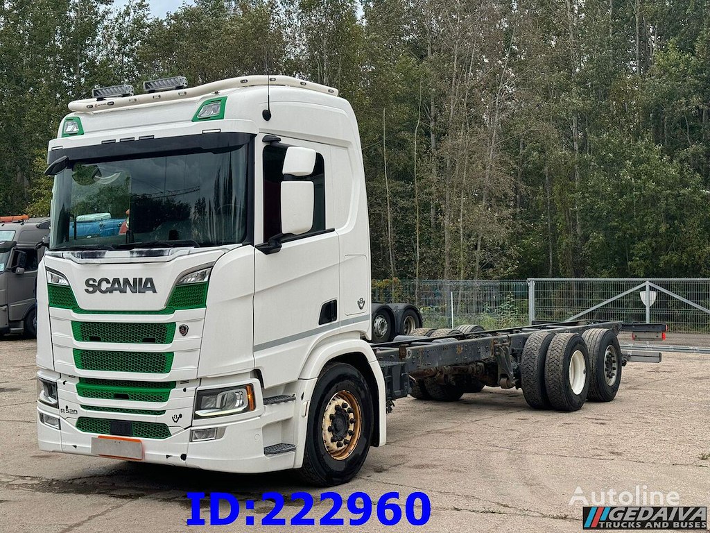 Scania R520 V8 6x2 RETARDER (Steering Axle) kamion šasija