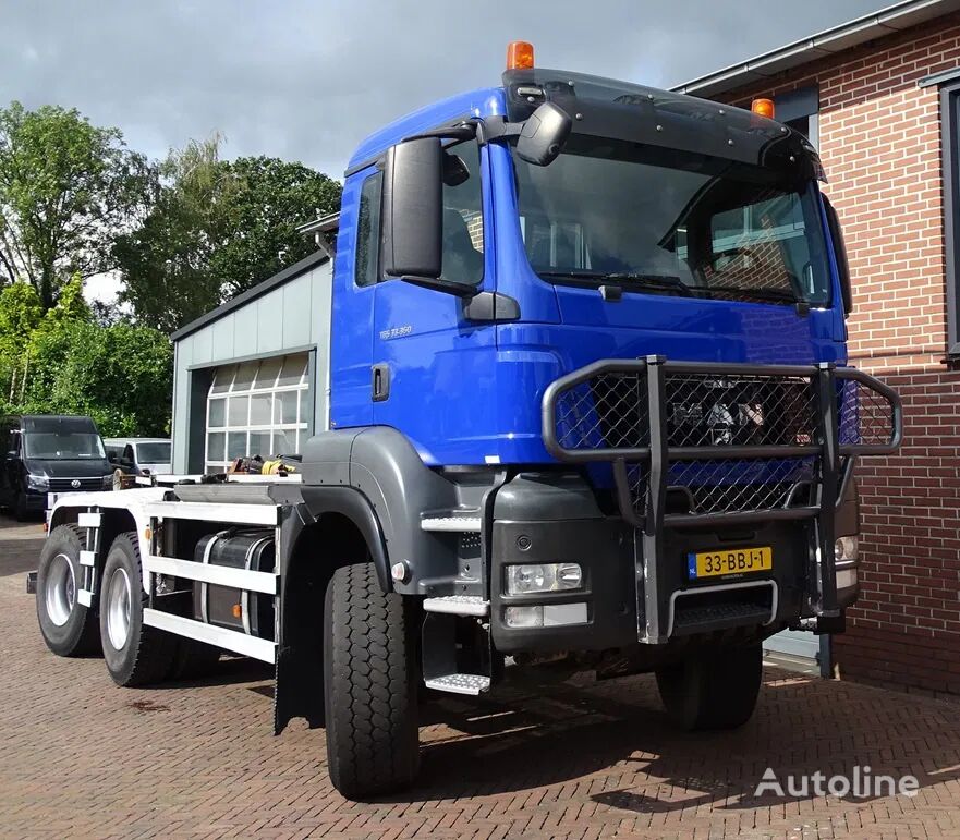 MAN TGS 33.360 6x6 HYVALIFT 156TKM LOAD 19,5 TON WEEGSYSTEEM kamion rol kiper