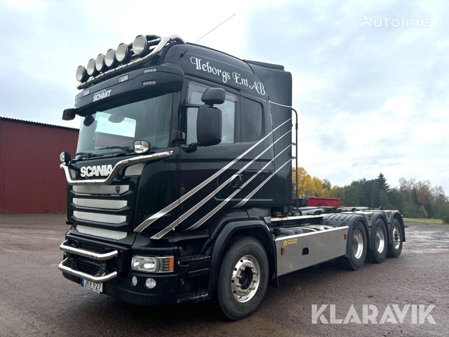 Prodaje se Scania R490 rol kiper sa kukom na aukciji