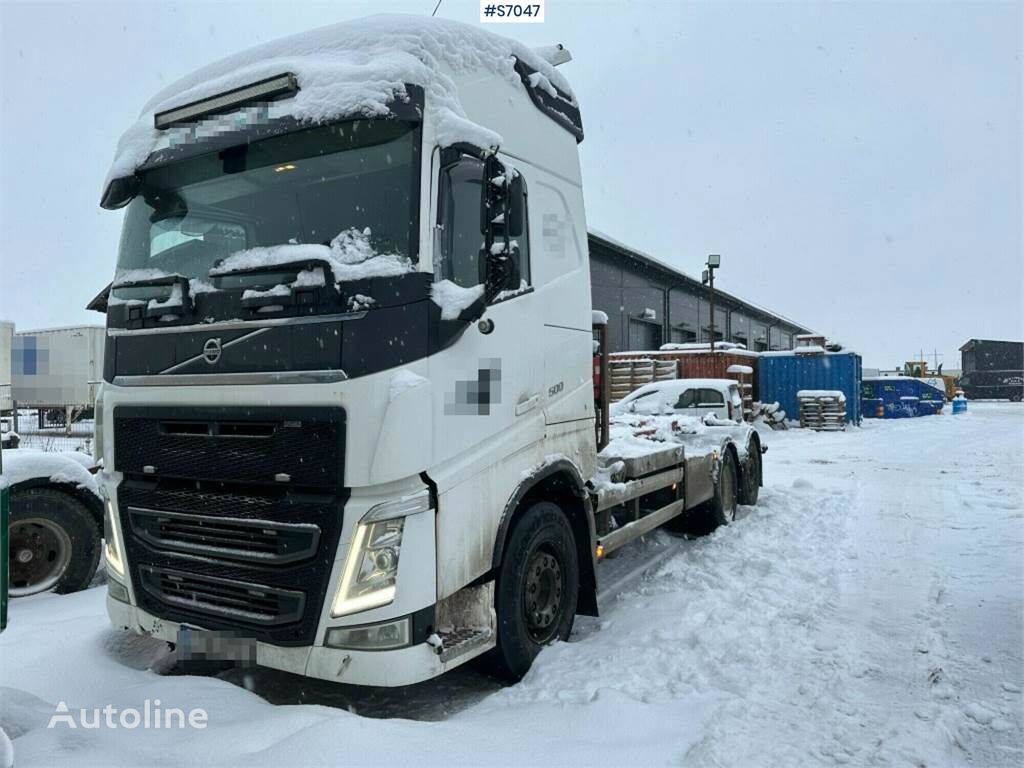 Volvo FH 500 6x2 Hook truck kamion rol kiper